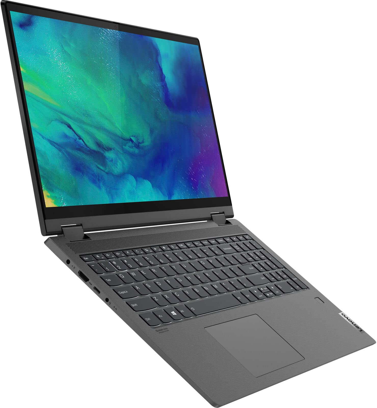 Lenovo Flex 5i 15.6" FHD Touch Screen Laptop | Intel Core i5-1135G7 Processor | 8GB RAM | 512GB SSD | Intel Iris Xe Graphics | Windows 11 Pro | Graphite Grey | Bundle with Stylus Pen
