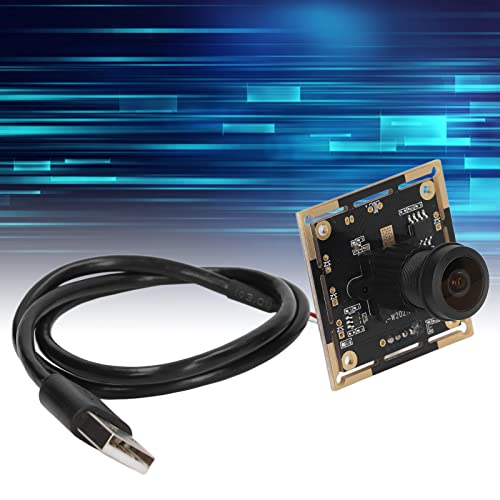 USB Camera Module, Device Embedded Camera Module OV9732 Photosensitive Chip HD 1280x720 Resolution 180 Degree Distortion Panorama for Industrial System
