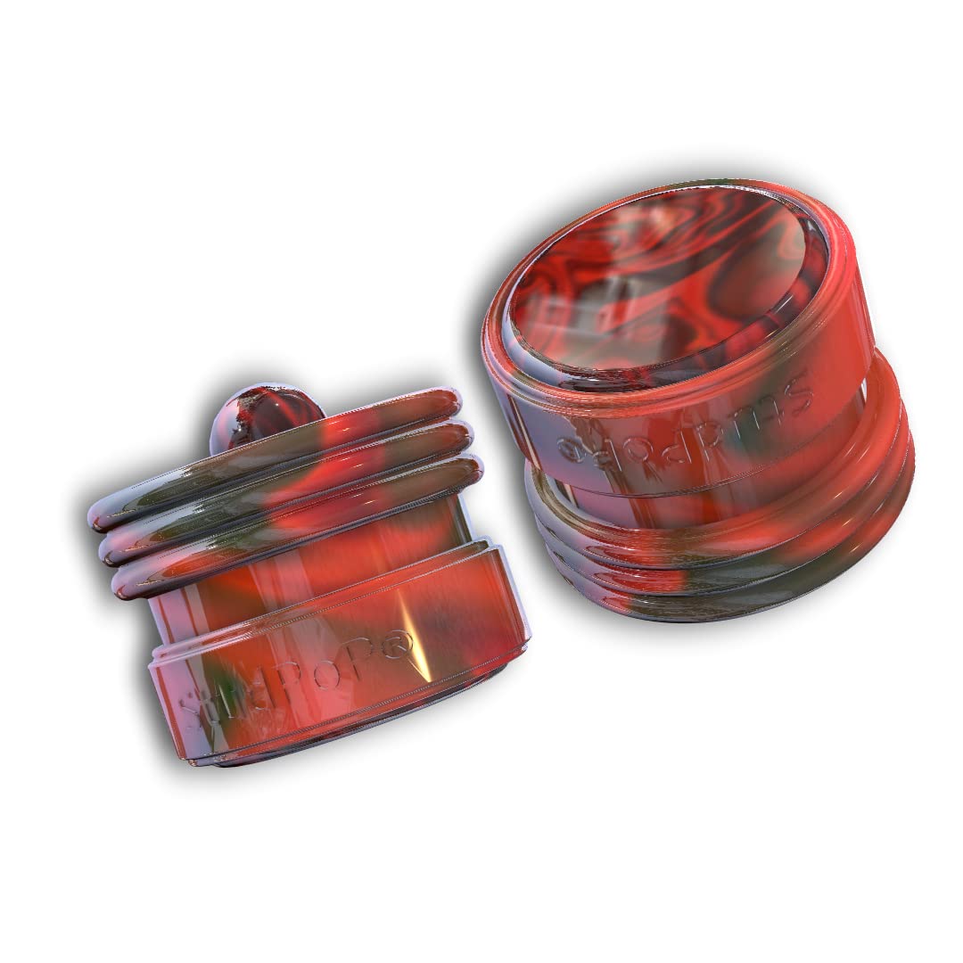 StudPoP Original Magnetic Stud Finder. Swirl. Finds Metal Fasteners Holding The Wall to The Studs. 1" diam Moving Magnet Gives an Audible Click and a Visual Movement When Fastener is Found.