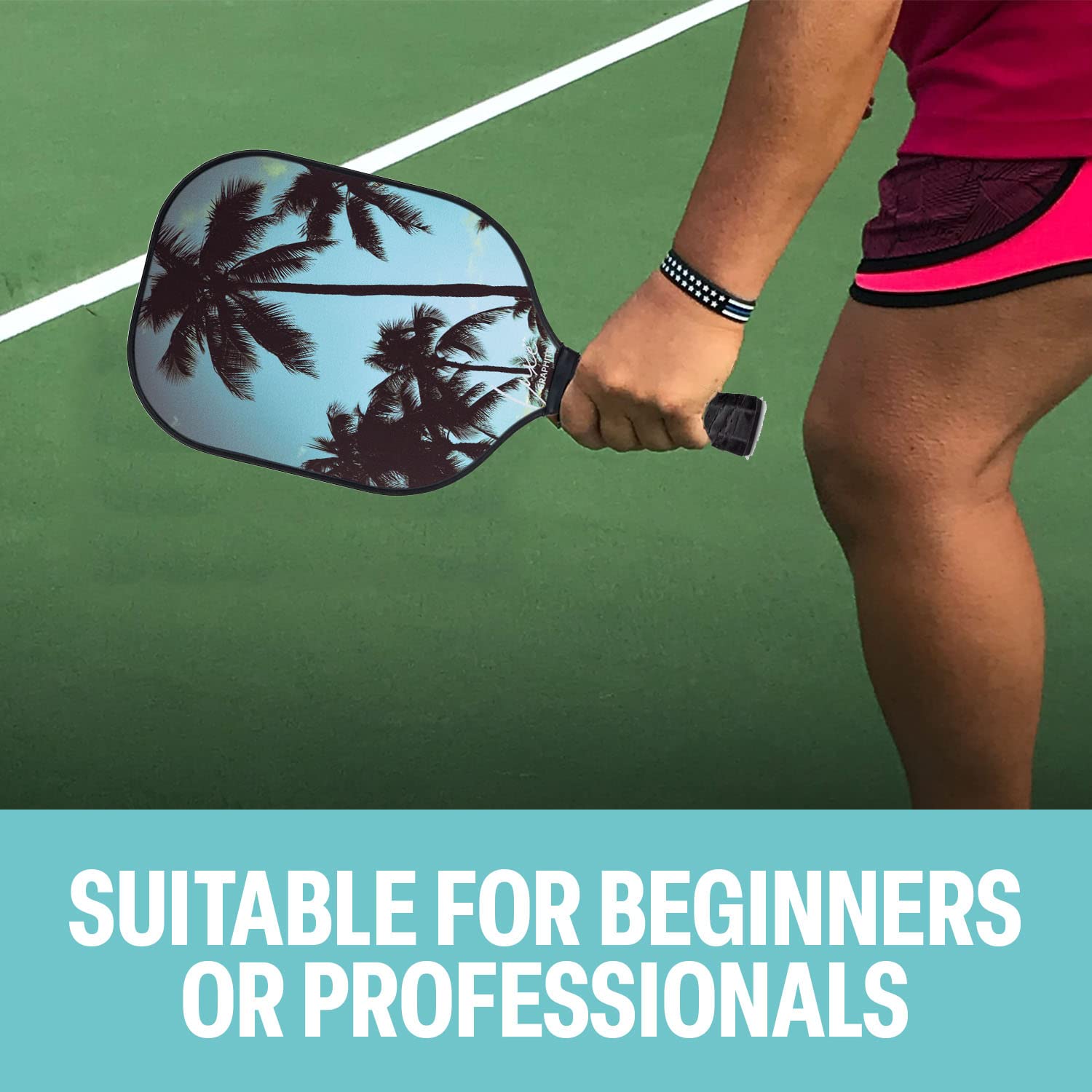 Palms-O-Aces Carbon Fiber Pickleball Paddles β Lightweight & Durable Pickleball Rackets for Adults - Enhanced Spin Texture - Toray 700 Graphite Pickleball Paddle - Cover Included