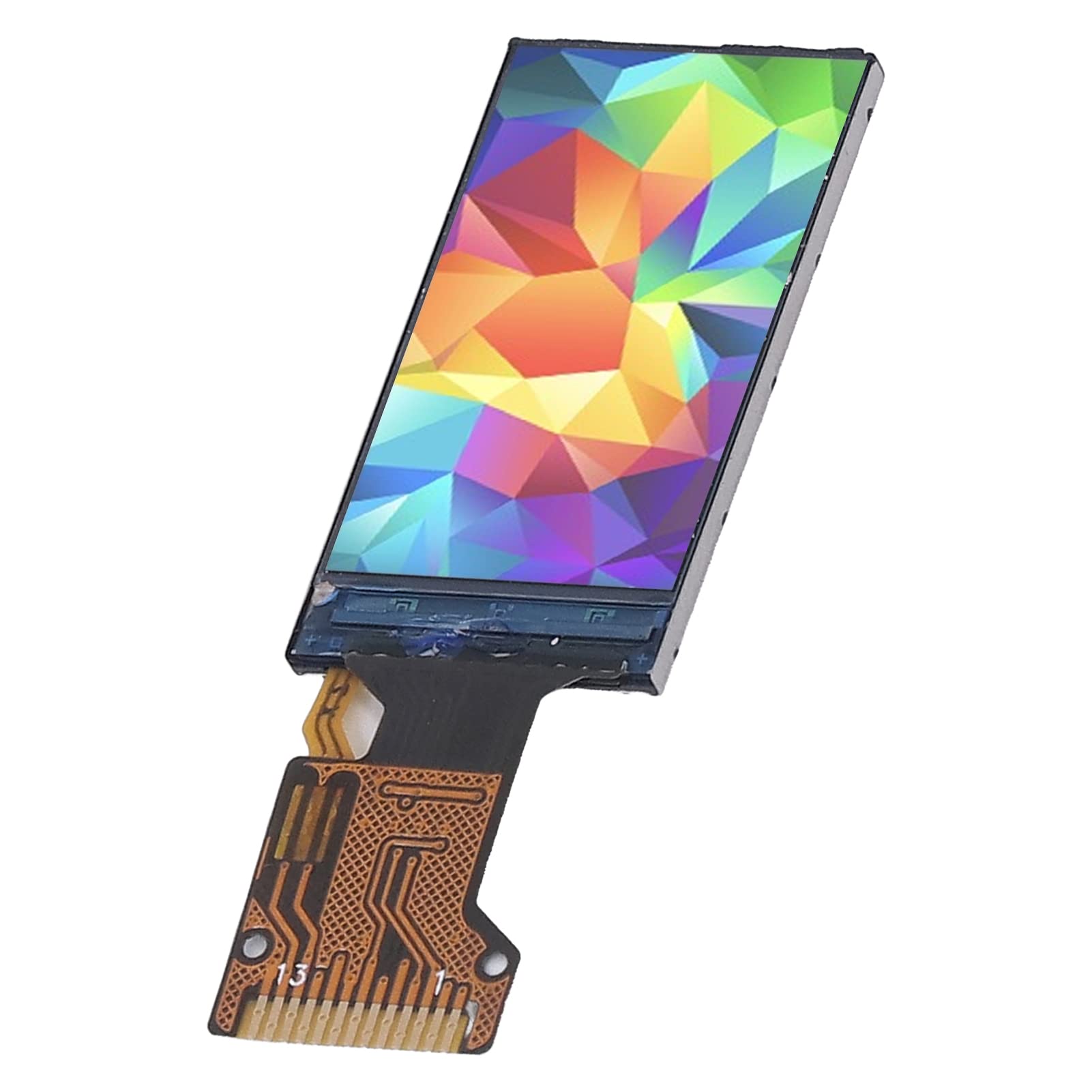 Uxsiya IPS LCD Display Screen, Low Power Consumption Easy to Install LCD Display SPI Port TFT Energy Saving 2Pcs for Home for Garage Electrical and Engineering
