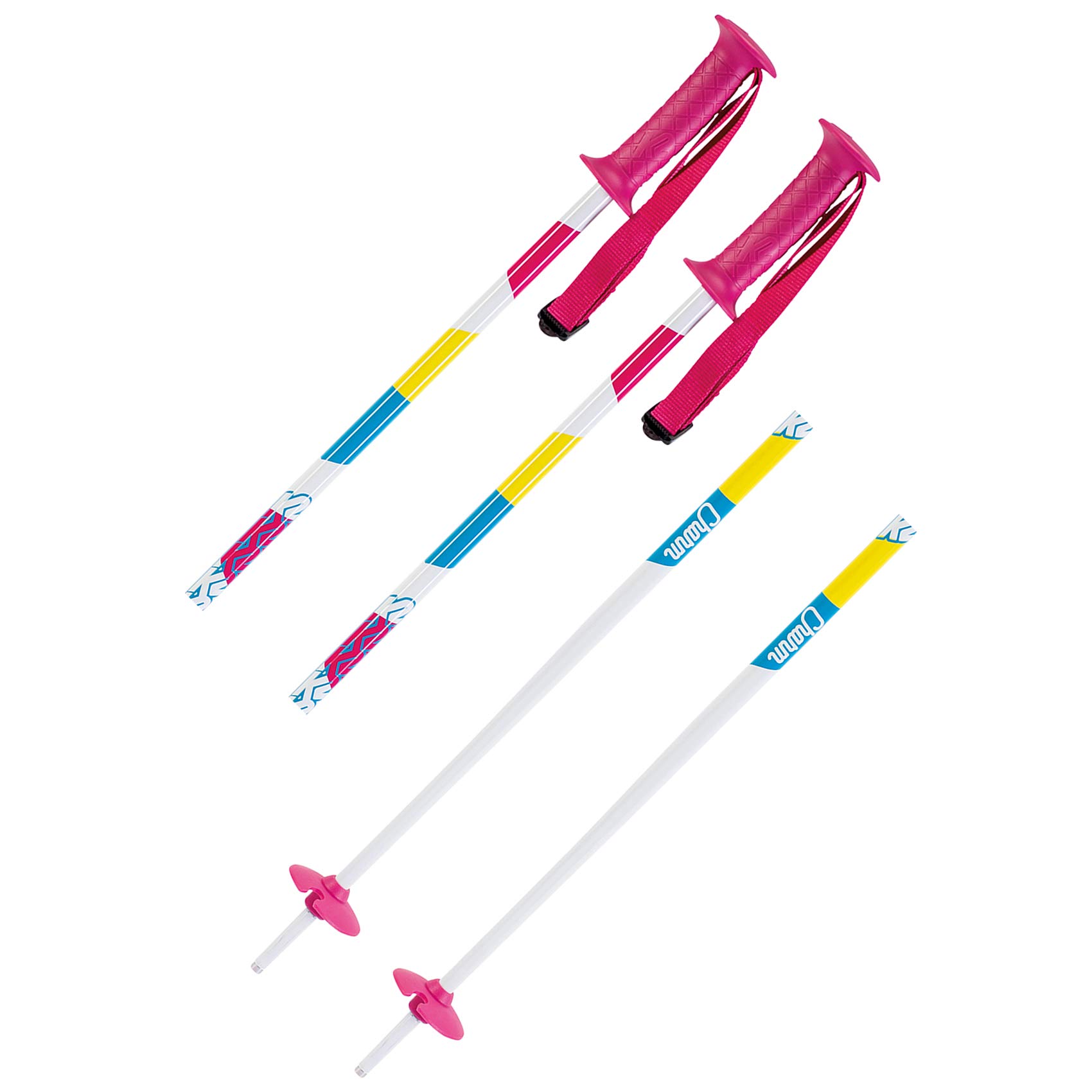 K2 Skis 10D3008.1.1.100 Girls' Ski Poles Charm White 100 cm