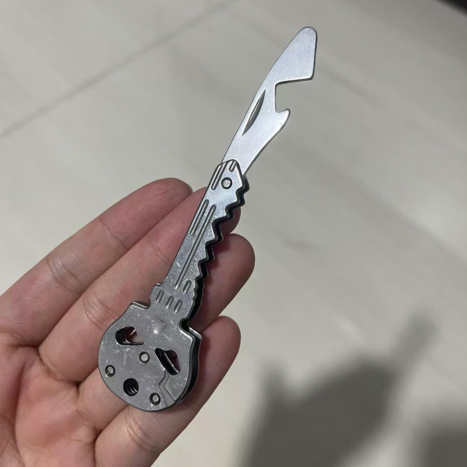 VIFUNCO Bottle Opener for Men/Stainless Steel tool/EDC Gadgets for Camping, Gifts for Dad
