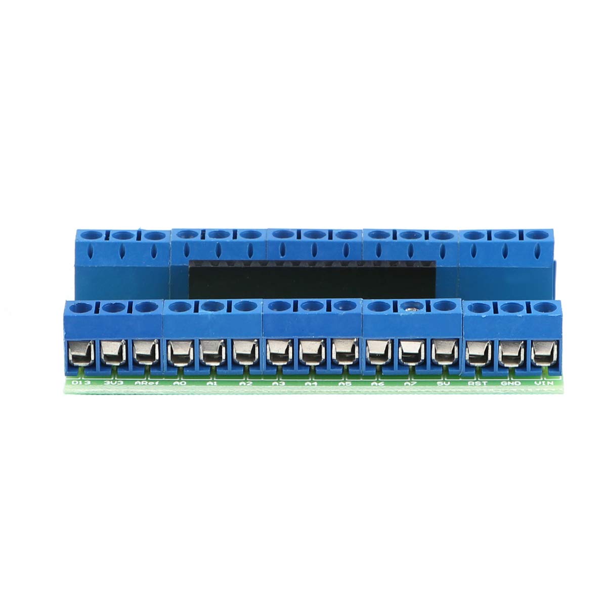 MakerFocus 5pcs Nano V3.0 AVR Atmega328P-AU Adapter, Nano Terminal Adapter Shield Expansion Board for Ar duino Nano V3.0 AVR Atmega328P-AU Module