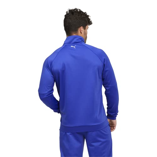 PUMA Men's Contrast Jacket 2.0, Royal Sapphire-Platinum Gray, XX-Large