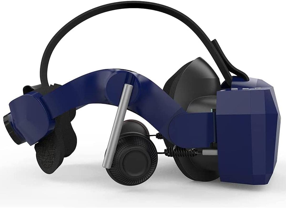 Pimax 8K X VR Headset with Dual Native 4K Resolution, 200deg FOV with Upgraded Deluxe Audio DMAS Strap