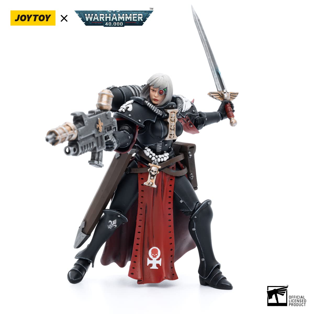 JoyToy Warhammer 40K: Adepta Sorortias Battle Sister Superior Kassia 1:18 Figure