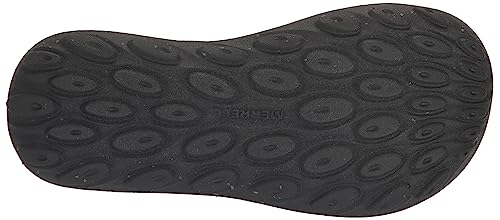 Merrell Women's Hut Ultra Slide Sandal, Black/Black, 7