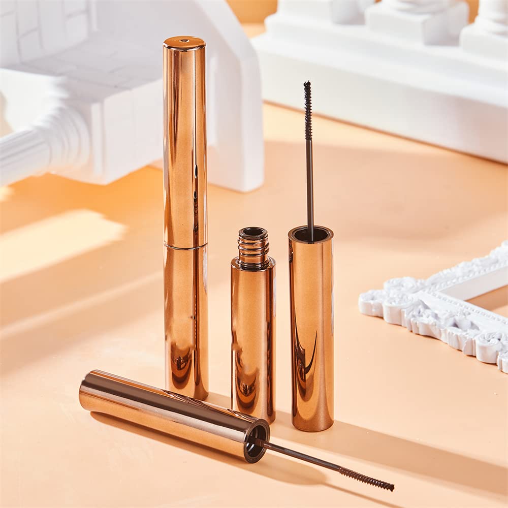 Mini Brush Mascara, For short and sparse eyelashes，Lengthening and Thick, Volume, Long Lasting, Waterproof & Smudge-Proof, All Day Full（1 Pcs）
