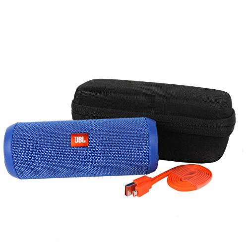 Khanka Hard Travel Case Replacement for JBL Flip 3 / Flip 4 / Flip 5 / Flip 6 Waterproof Splashproof Portable Bluetooth Speaker