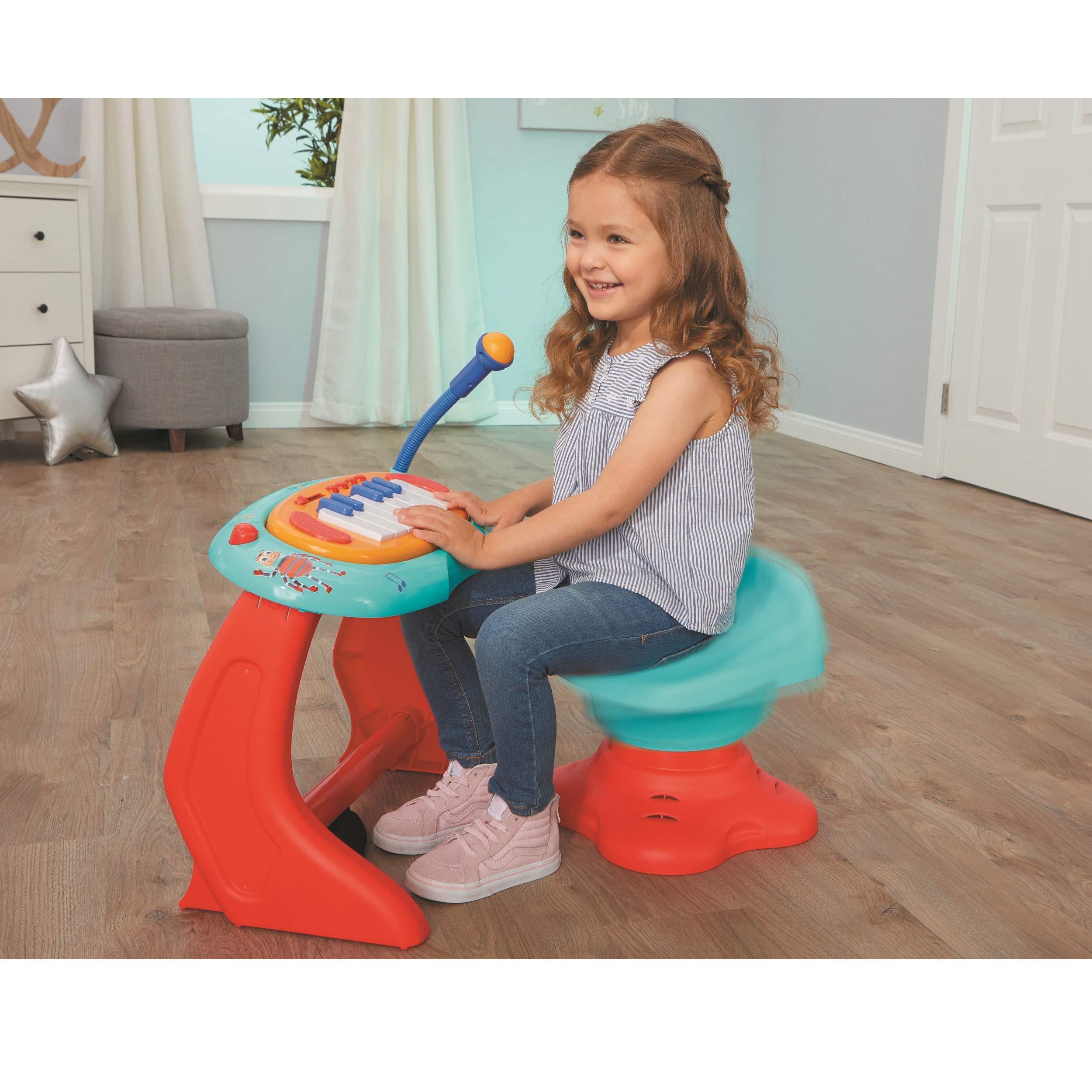 Little Tikes Little Baby Bum Sing-Along Piano Musical Station Keyboard with Working Microphone