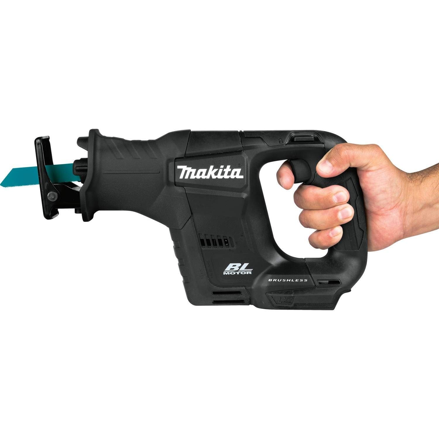 Makita XRJ07ZB-R 18V LXT Lithium-Ion Sub-Compact Brushless Cordless Reciprocating Saw (Tool Only) (Renewed)