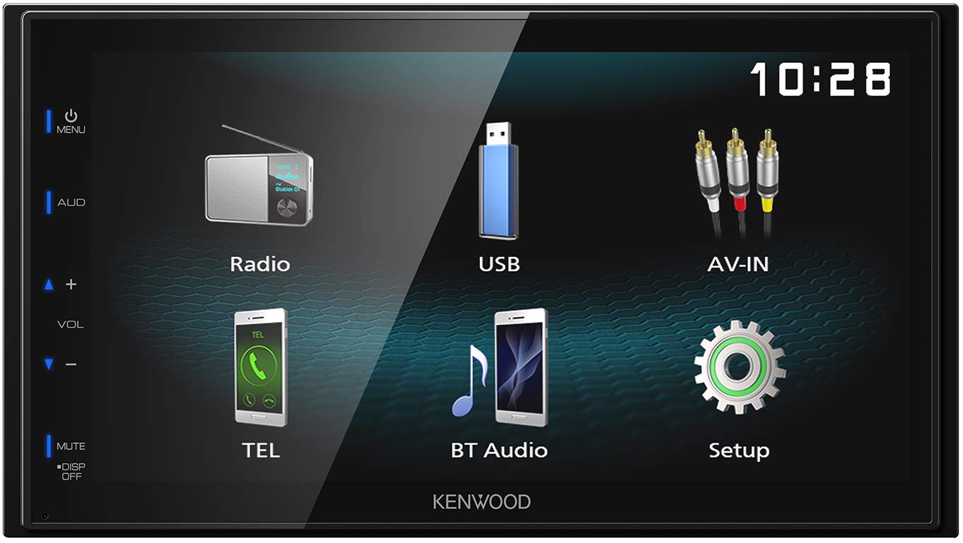 Kenwood DMX120BT Digital Multimedia Receiver with 6.8" WVGA Display