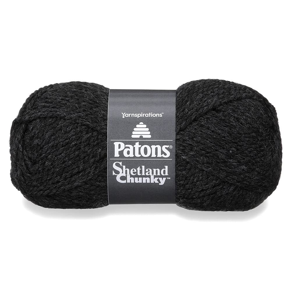 Patons Shetland Chunky Yarn Charcoal