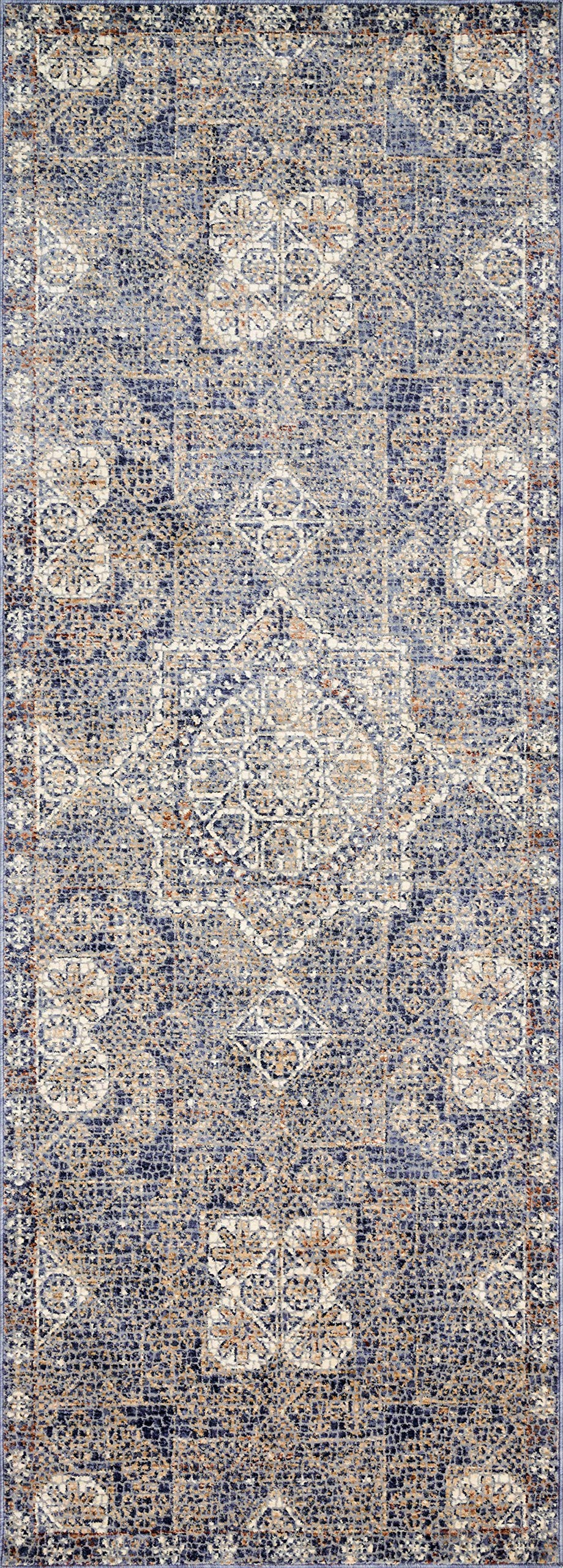 Loloi Porcia Collection Area Rug, 5' x 8', Blue