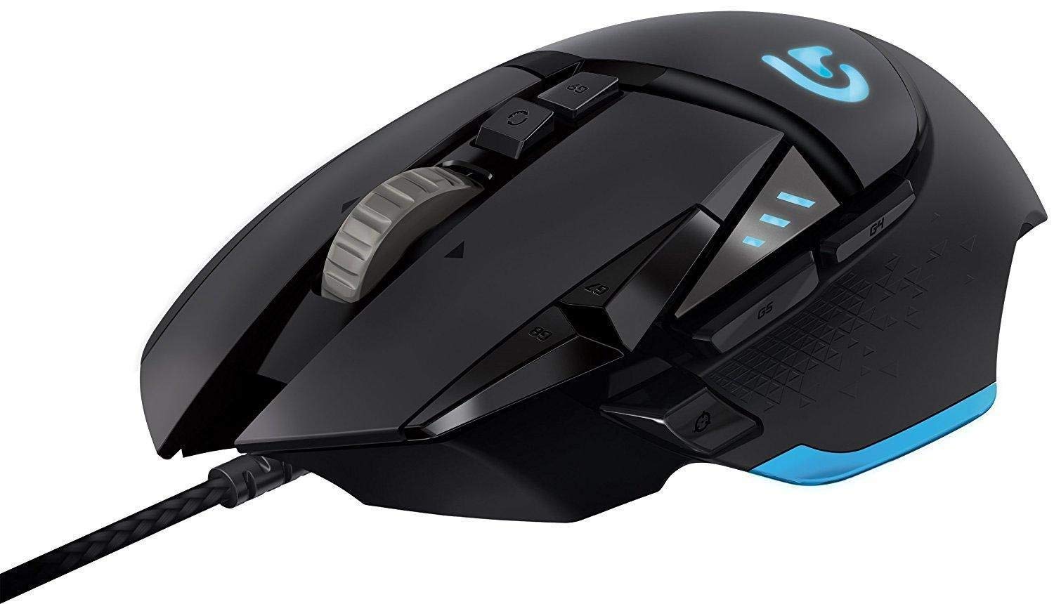 Logitech G502 Proteus Core Tunable Gaming Mouse with Fully Customizable Surface, Weight and Balance Tuning (Renewed)