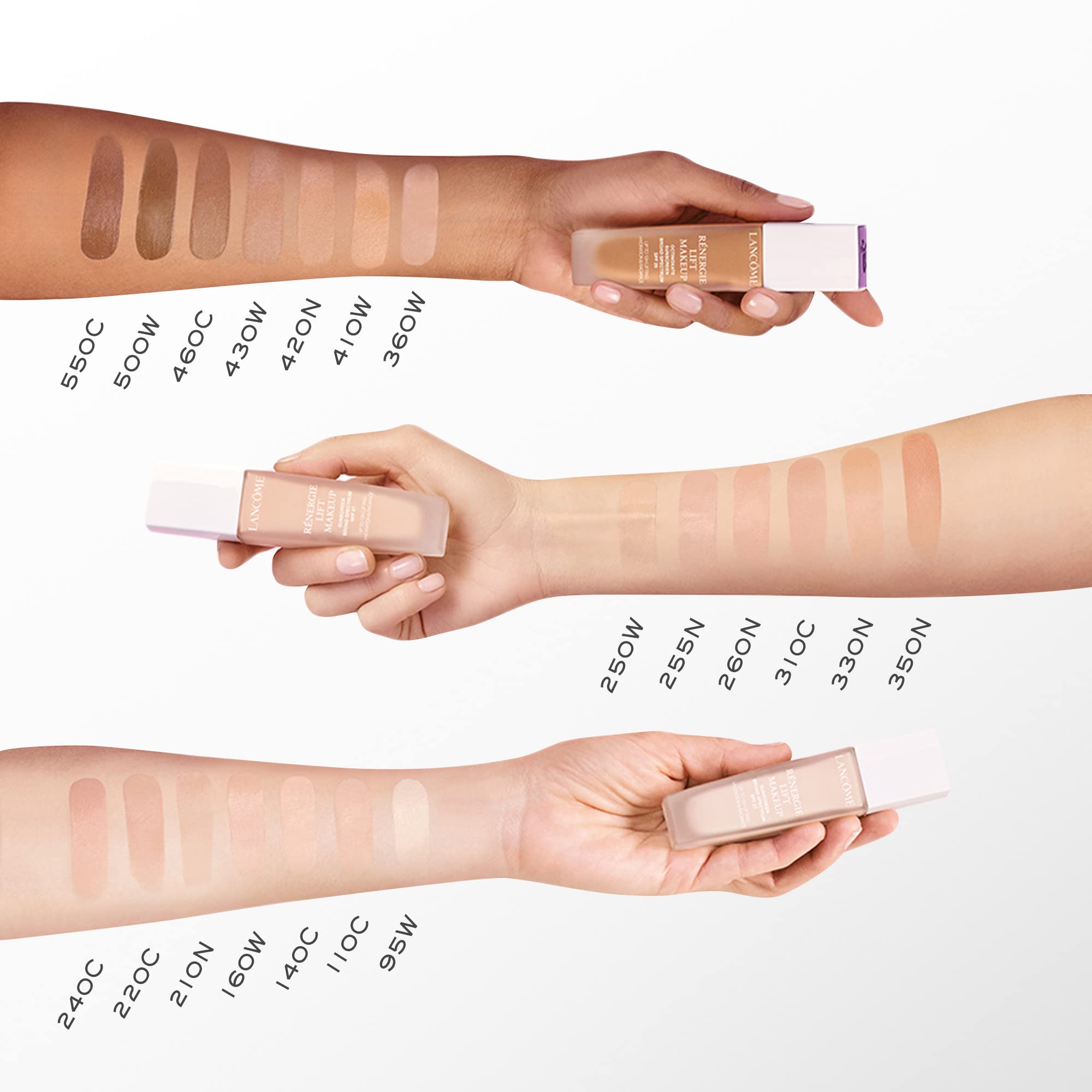 Lancôme Rénergie Lift Liquid Foundation With SPF - Buildable Medium To Full Coverage - Up To 12HR Lifting & Hydration - 360 Dore 20W