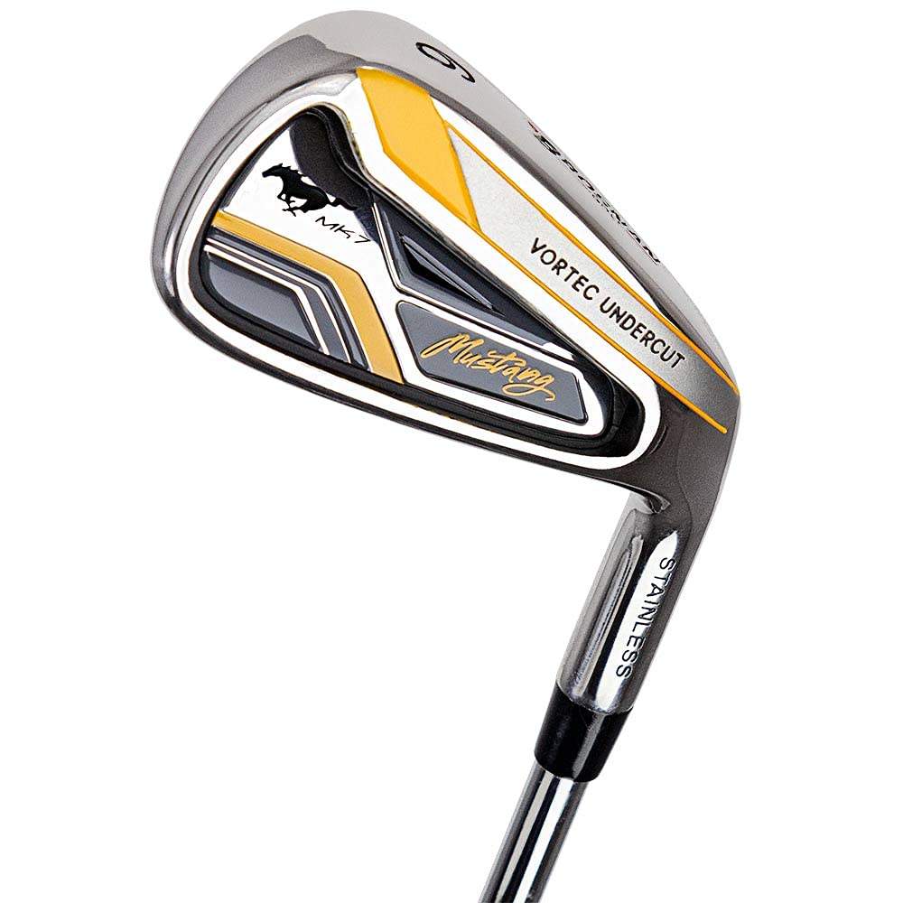 Mustang Mk7 Golf Complete Golf Set (Driver, Fairway, Hybrid, Irons 5-9, PW, SW, Putter & Bag)[Hand: Right] [Flex:Regular] [Length:Standard]