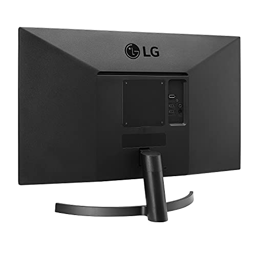 LG 27UK500-B Monitor 27โ UltraFine (3840 x 2160) IPS Display, AMD FreeSync Technology, sRGB 98% Color Gamut, HDR 10, OnScreen Control, Wall Mountable - Black