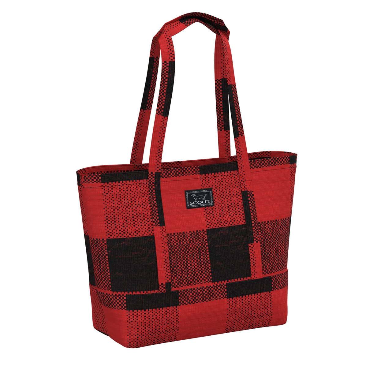 SCOUT Toteworthy - Lightweight Shoulder Bag with Slim Profile that Zips Shut and Folds Flat, Travel, Beach, Teacher Bag
