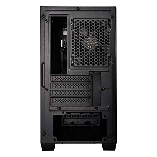 Lian Li Mid-Tower Chassis Micro ATX Computer Case PC Gaming Case w/Tempered Glass Side Panel, Magnetic Dust Filter, Water-Cooling Ready, Side Ventilation, 2x120mm PWM Fan Pre-Installed (205M, Black)