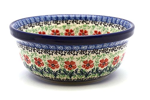 Polish Pottery Bowl - Soup and Salad - Maraschino