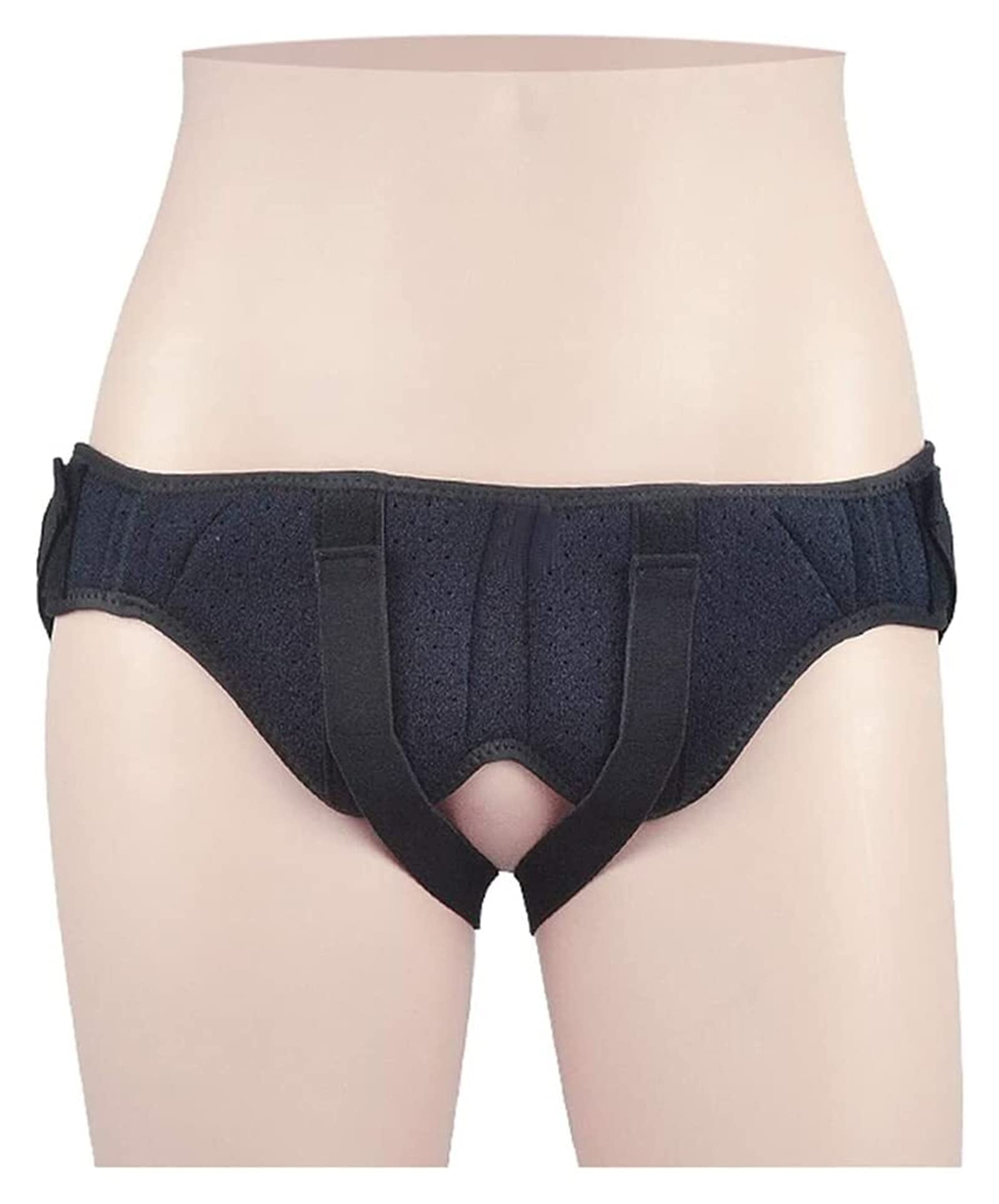 QHYXT Hernia Belt for Men Improved Design Inguinal Truss Single/Double Reducible Inguinal Ruptures with Adjustable Self Stick on Bands Surgery& Injury Recover Hernia
