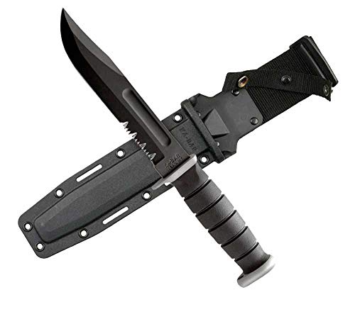 Ka-Bar 1282 D2 Extreme Fighting Knife , Black