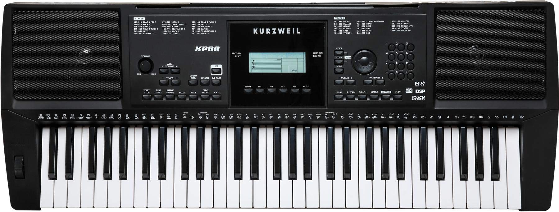 Kurzweil KP-80 61-key Portable Arranger