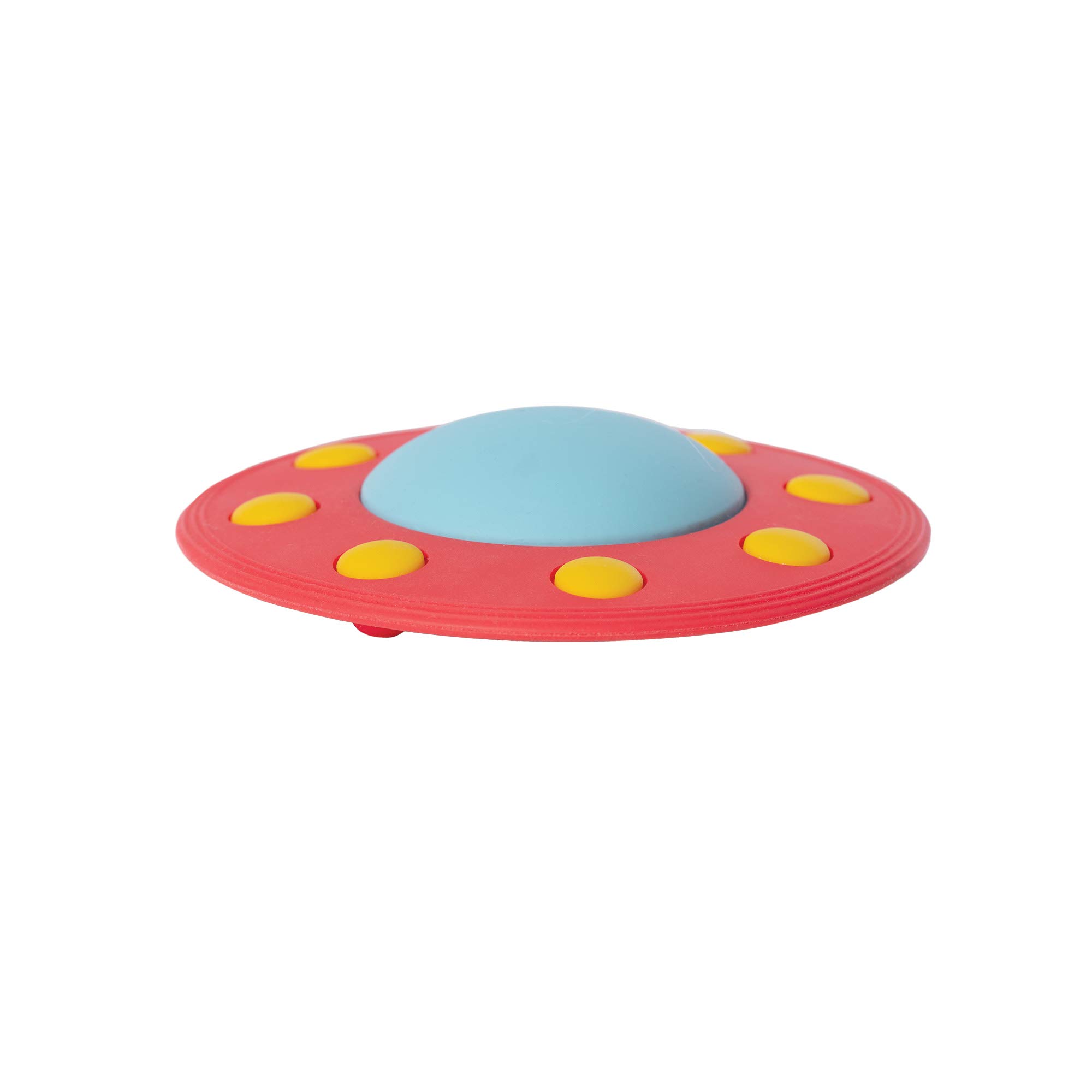 Manhattan Toy Space Themed Flying Saucer Silicone Teether