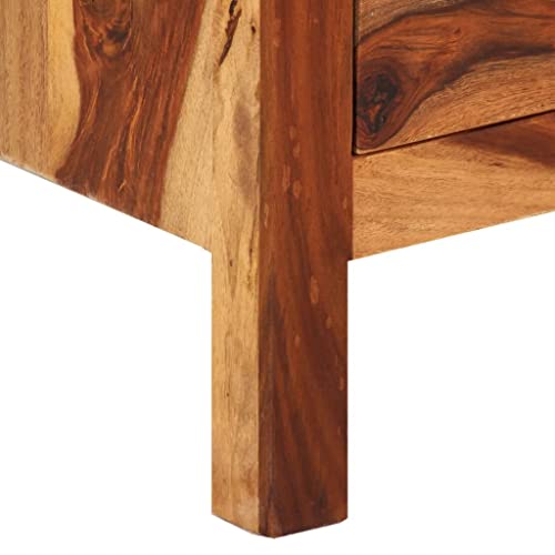 vidaXL Sideboard Coffee Bar Buffet Cabinet Modern with Storage Console Table for Kitchen Dining Room Living Room Hallway Entryway Solid Wood Sheesham