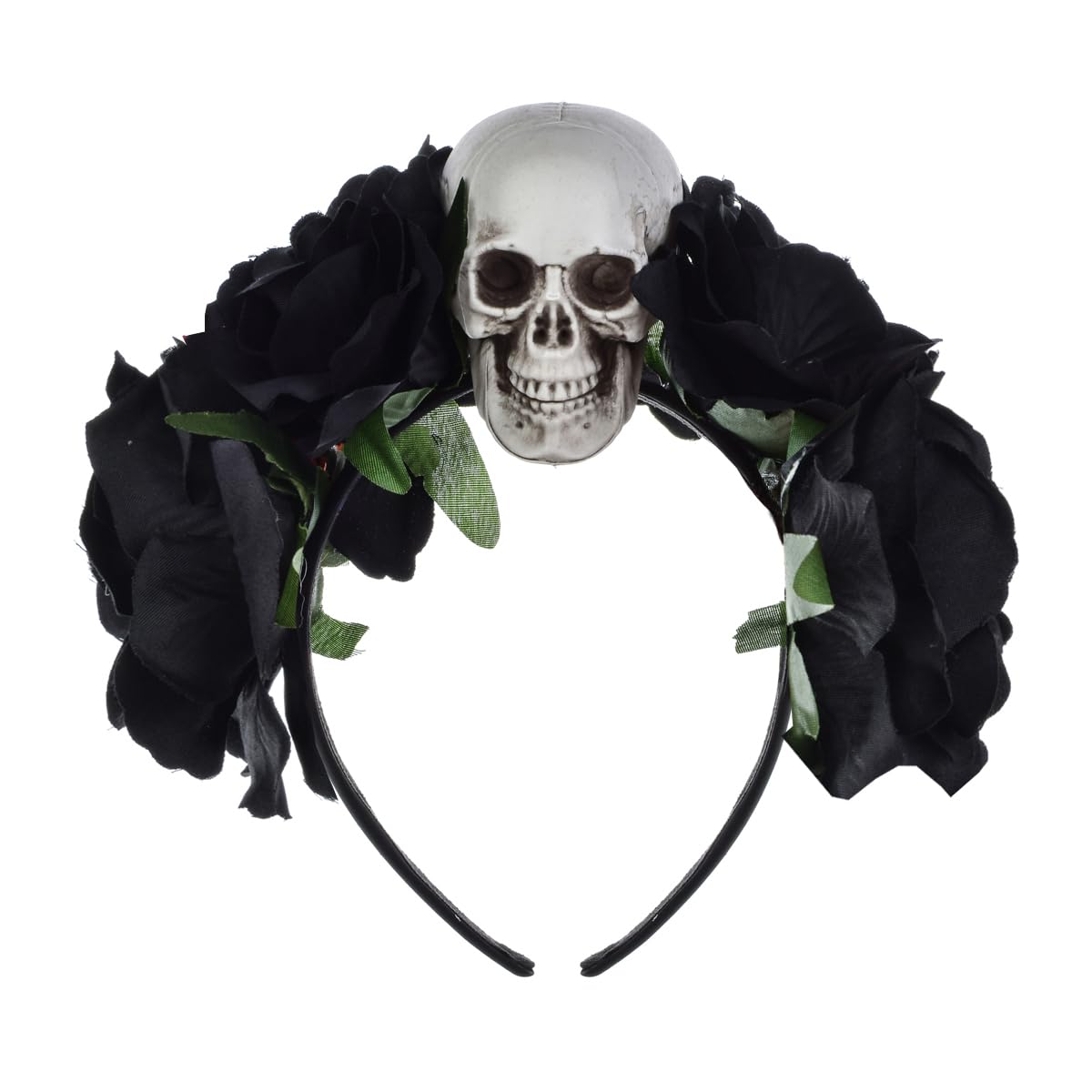 June Bloomy Day of the Dead Headpiece Frida Costume Mexican Floral Crown Rose Headband