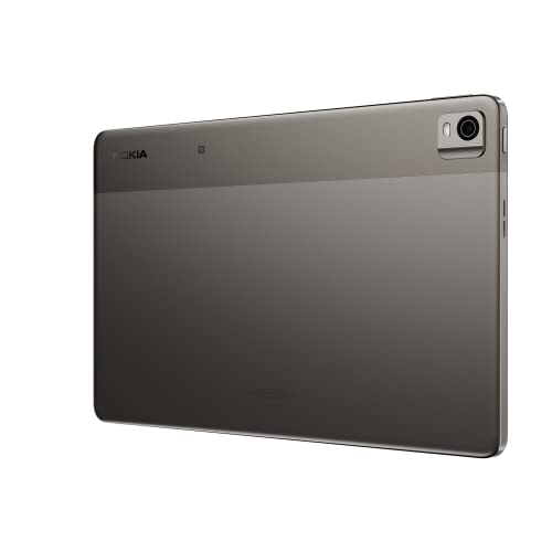 Nokia T21 4G + Wi-Fi Android Tablet (Charcoal Grey) - 10.36" 2K Screen 64GB Storage + 4GB RAM, GSM Unlocked - International Version
