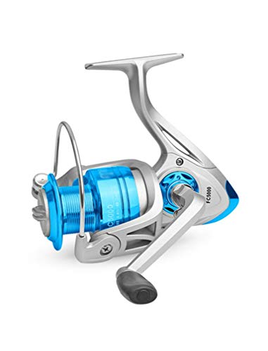 LLJPYX7L Seawater Spinning Fishing Reel with 10 Rust-Proof Bearings 4.7:1 Gear Ratio, Left/Right Interchangeable Handle, Suitable for Salt Water and Fresh Water (Size : 2000)