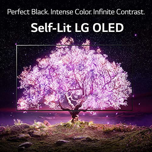 LG OLED48C1PUB / OLED48C1AUB Alexa Built-in C1 Series 48" 4K Smart OLED TV (2021) (Renewed)