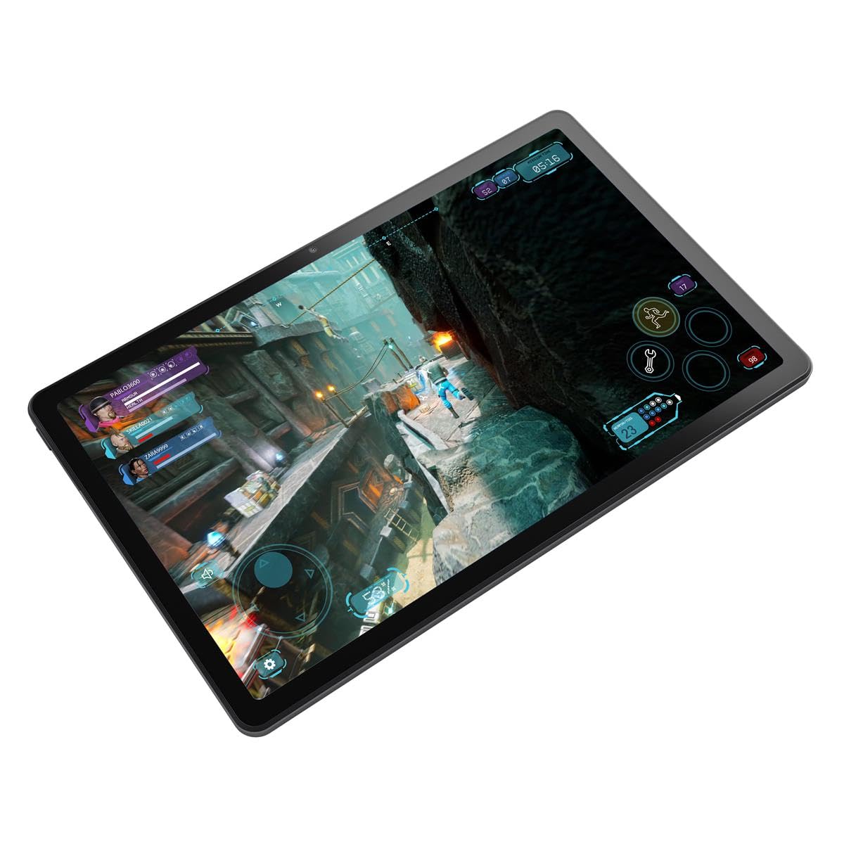 Lenovo Tab M10 Plus Gen 3 10.6" 2K 32GB Wi-Fi Tablet, MediaTek Helio G80, 3GB RAM, Android 12, Storm Gray