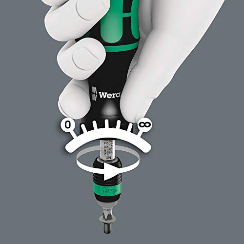 Wera - 5074739001 Kraftform 7440/41/42 Torque Screwdriver 0.3-6.0 Nm and Bit Set, 27-Piece