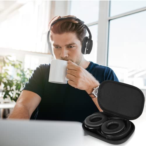 UrbanX UX991 Wireless Bluetooth Stereo Earphones High Resolution Audio Deep Bass Superior Comfort Over The Ear Headphones with Mic for Samsung Galaxy Tab S7 FE Phone Call Support