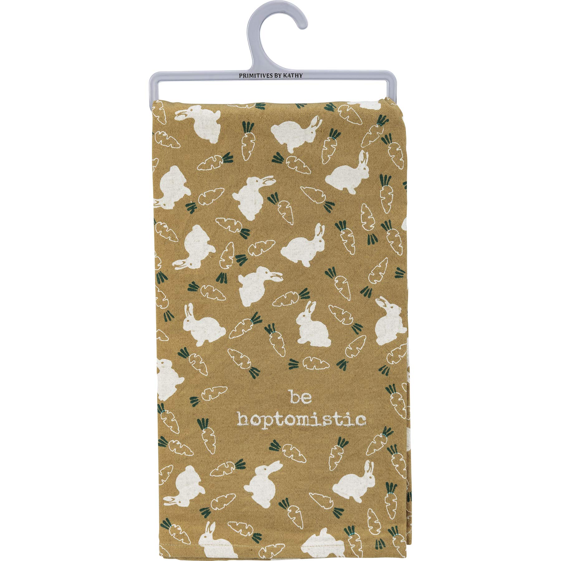 Primitives by Kathy Be Hoptomistic Kitchen Towel, 20" x 26"