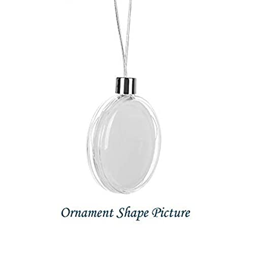 Kappa Alpha Order Round Flat Christmas Tree Ornament Decoration for Tree Party Home Holiday Decor
