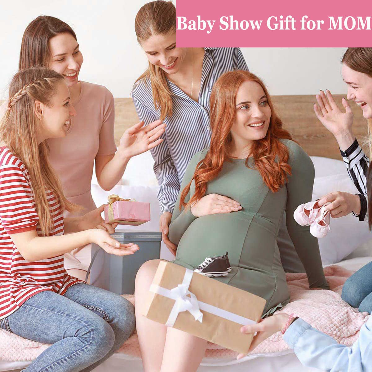 SIMBOOM Portable Changing Pad, Foldable Baby Diaper Changing Mat for Travel with Wipes Pocket and Built-in Head Cushion