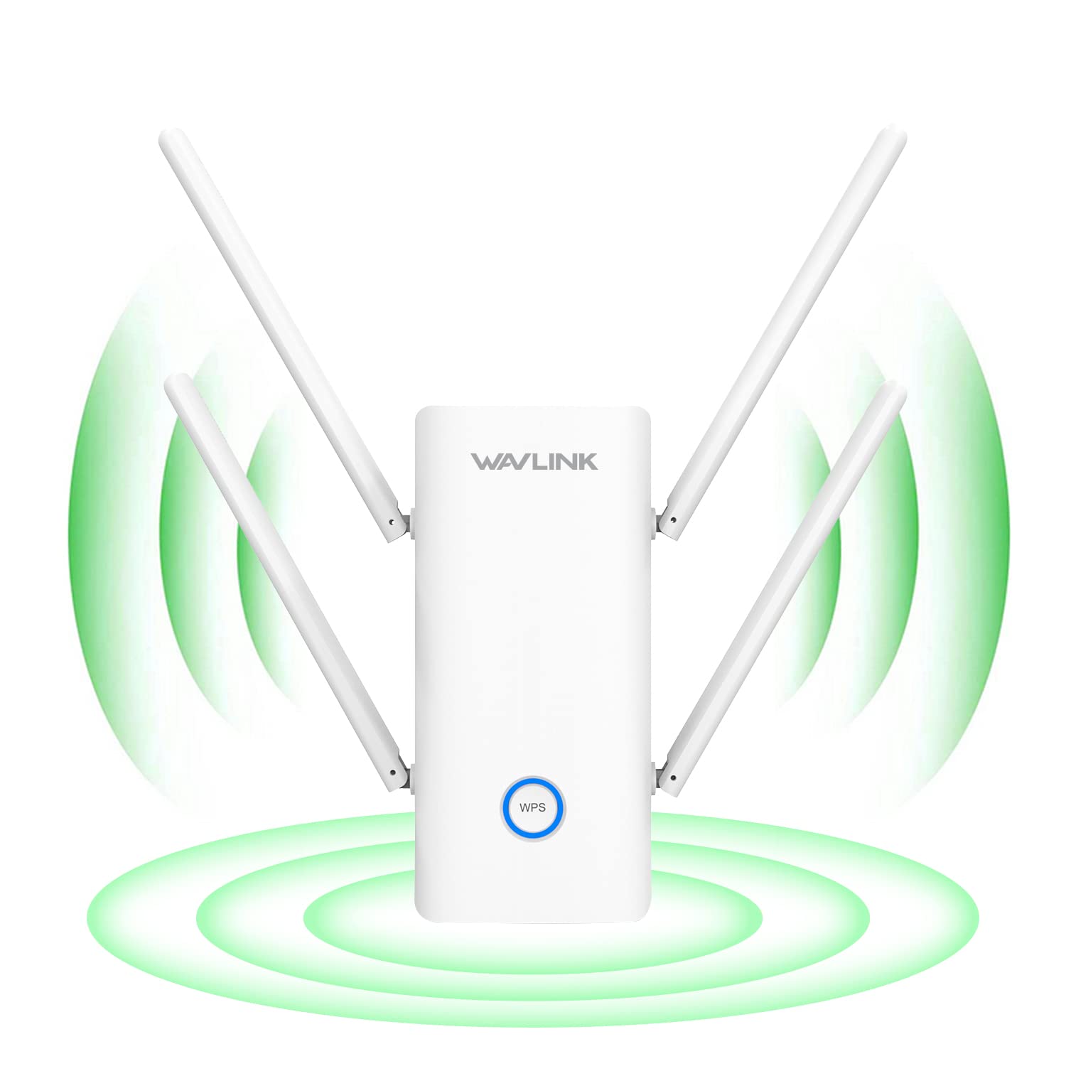 WAVLINK WiFi Extender AX1800 Dual Band WiFi Signal Booster,Coverage Up to 2500 Sq.ft and 96 Devices,WiFi Range Extender with Gigabit Ethernet Port,Wall Plug Design,Support Router/AP/Repeater Mode