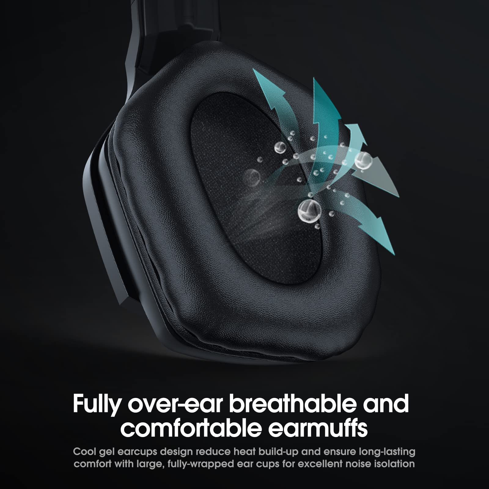 Lightweight Over-Ear Headphones - B60 Lightspeed and Bluetooth Wireless Headset - Compatible with Dolby Atmos Detachable Microphone, Works with PC, PS5, PS4, Xbox Series X|S, Xbox One - 18h Battery
