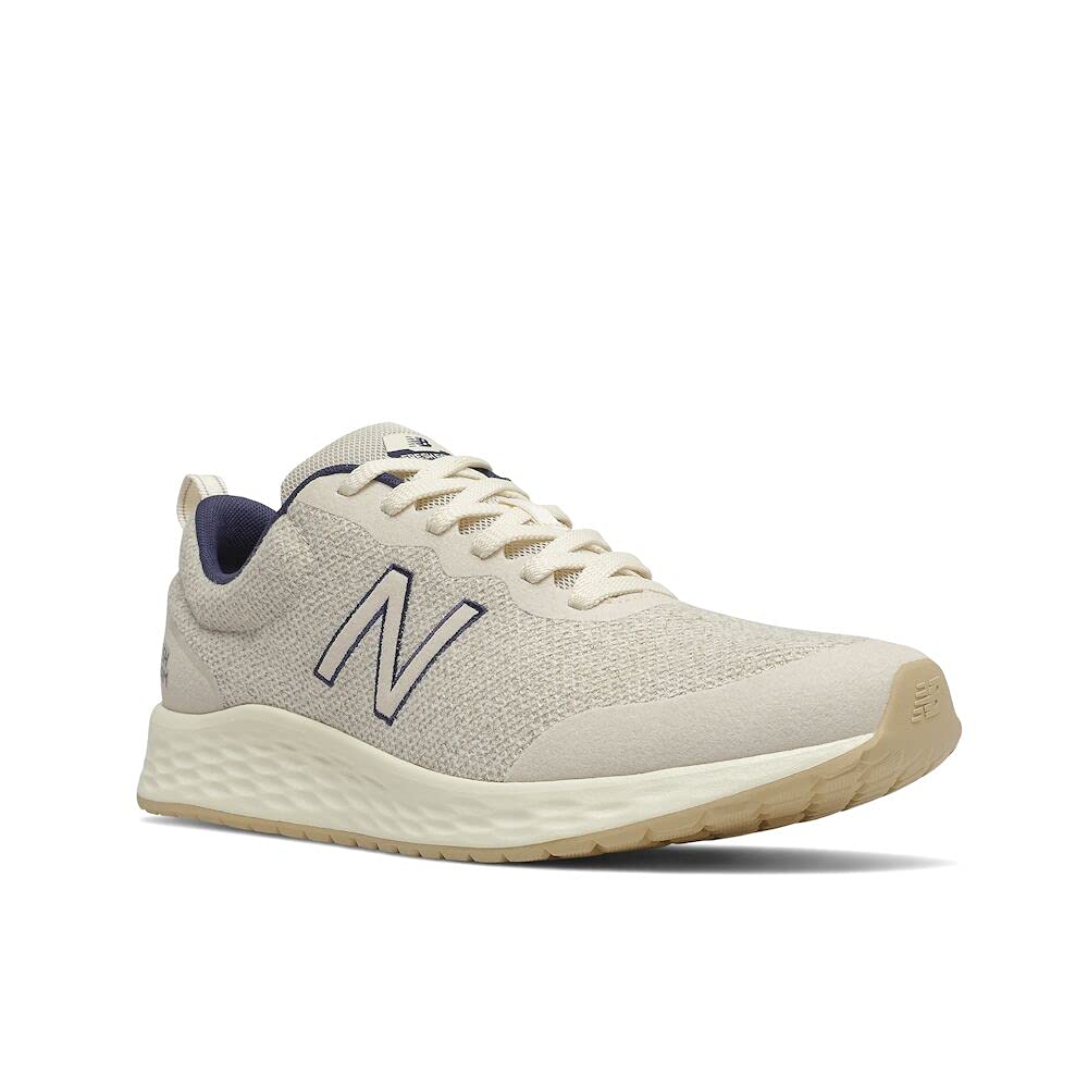 New Balance Men's Fresh Foam Arishi V3 Running Shoe, Angora/Timberwolf/Night Tide, 12 X-Wide