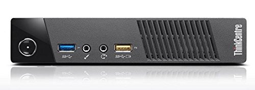Lenovo ThinkCentre M93P Tiny Desktop, Intel Core i5-4570T, 16GB RAM, 256GB SSD, AC-600 WiFi, HDMI, DVI, VGA, DisplayPort, Windows 10 Pro 64-bit (Renewed)