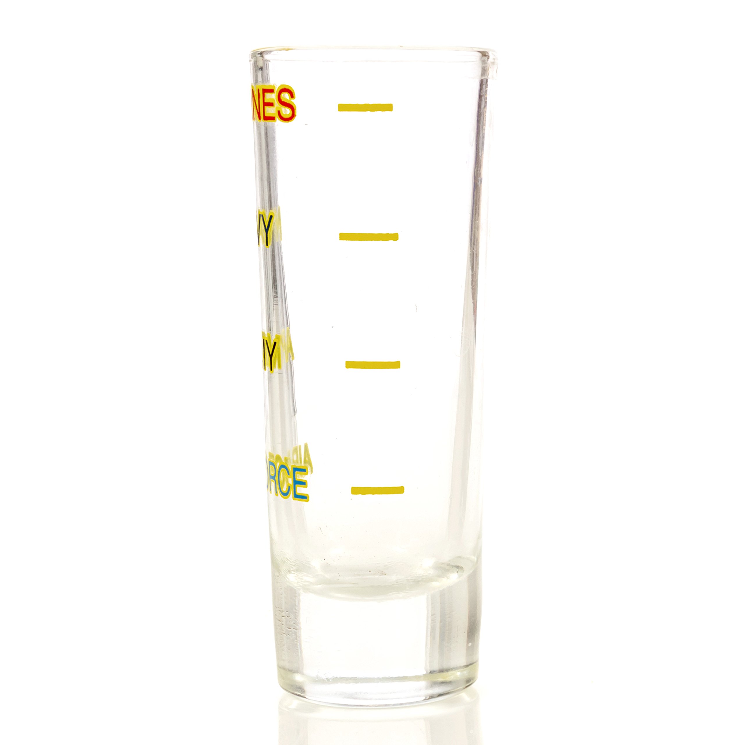 Military Shot Glass Levels, 4 Pack, Military, Veteran, Gift Set, Marine