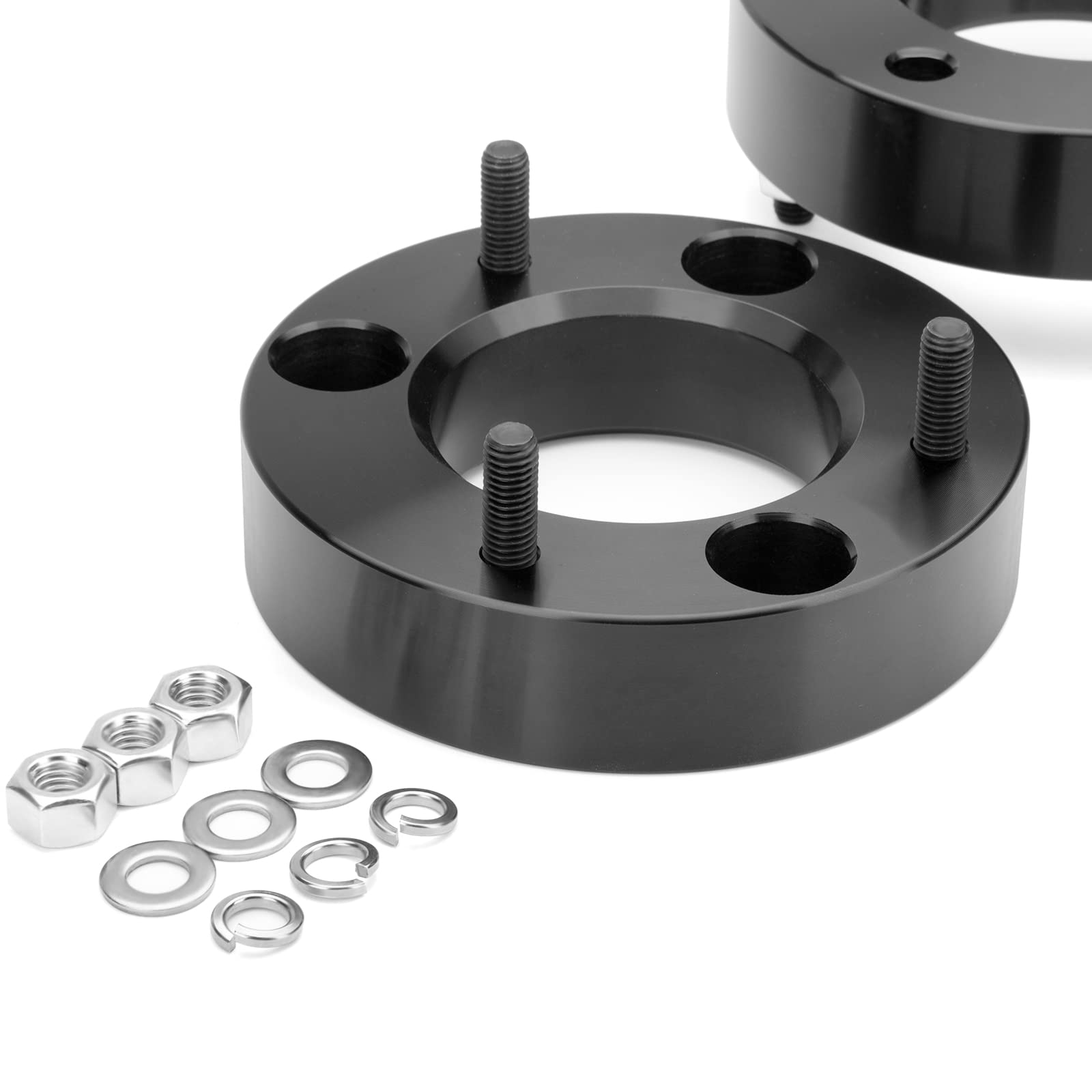 KSP 2in Level Kits for F150 2004-2023,2" Front Leveling Lift Kits Compatible with Ford Expedition 03-18,Lincoln Mark LT 2005-2008, Aluminum Forged Strut Spacers Raise the Truck 2inch(Package of 2pcs)