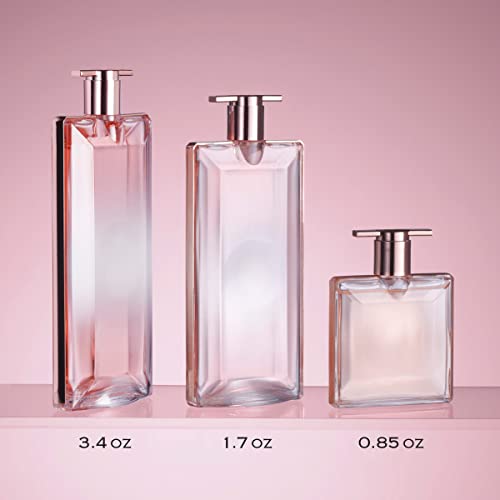 Lancôme Idôle Aura Eau de Parfum - Long Lasting Fragrance with Notes of Rose, Jasmine & Salted Vanilla - Sunny & Floral Women's Perfume - 0.34 Fl Oz