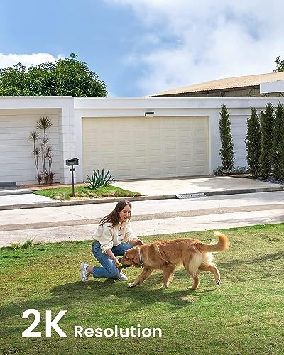 Smart Outdoor Security Camera System: 2-Pack 2K Wireless Surveillance Cameras with Battery Power, Siren & AI Detection, Alexa Compatible, IP65 Waterproof