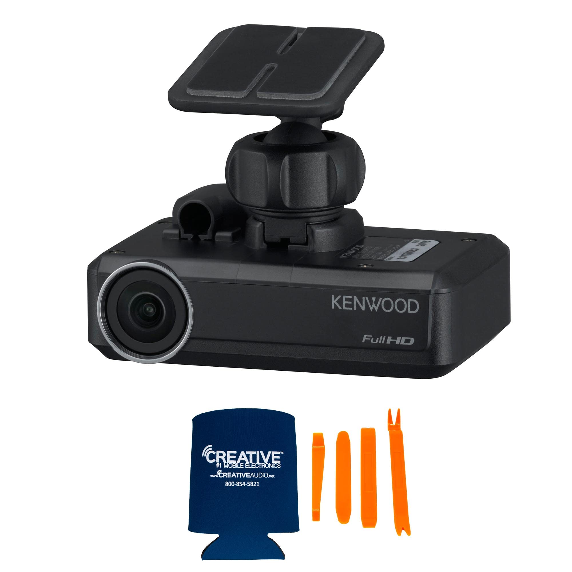 KENWOOD eXcelon Reference DMX1057XR 10.1" Digital Multimedia Bluetooth Car Stereo with USB, 10.1" Floating Touchscreen HD Display, AM/FM HD Radio| Plus Kenwood DRV-N520 Dash Cam